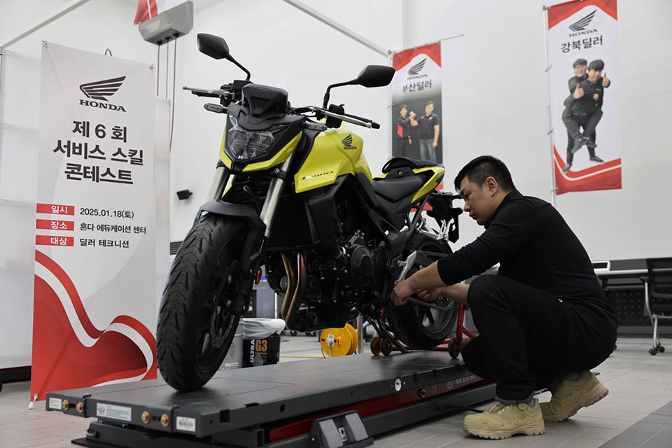 혼다코리아, 제6회 모터사이클 서비스 스킬 콘테스트 열어