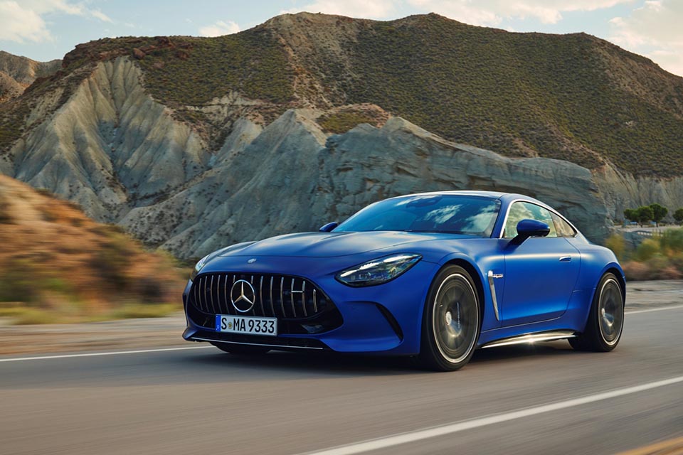 "10년만에 풀체인지" 벤츠코리아, 고성능 쿠페 'AMG GT 55 4MATIC+' 선봬